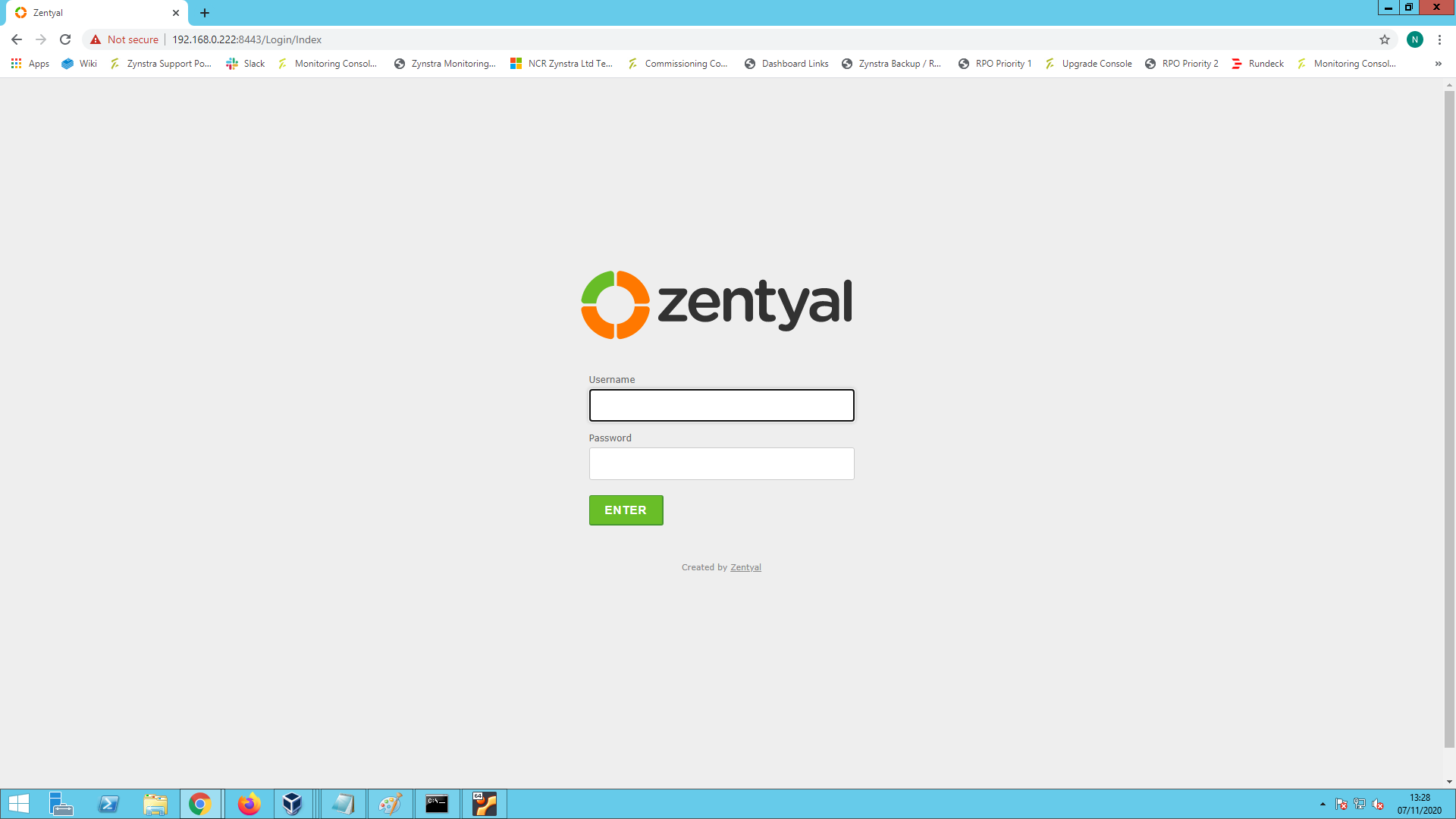 Zentyal 6.2: Connect To Zentyal Server 6.2 Using The Browser ...