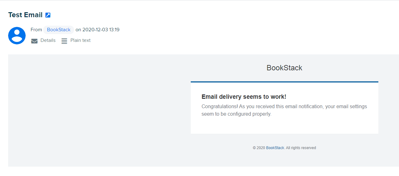 How To Setup Bookstack Email. - ITHOWTOO.COM