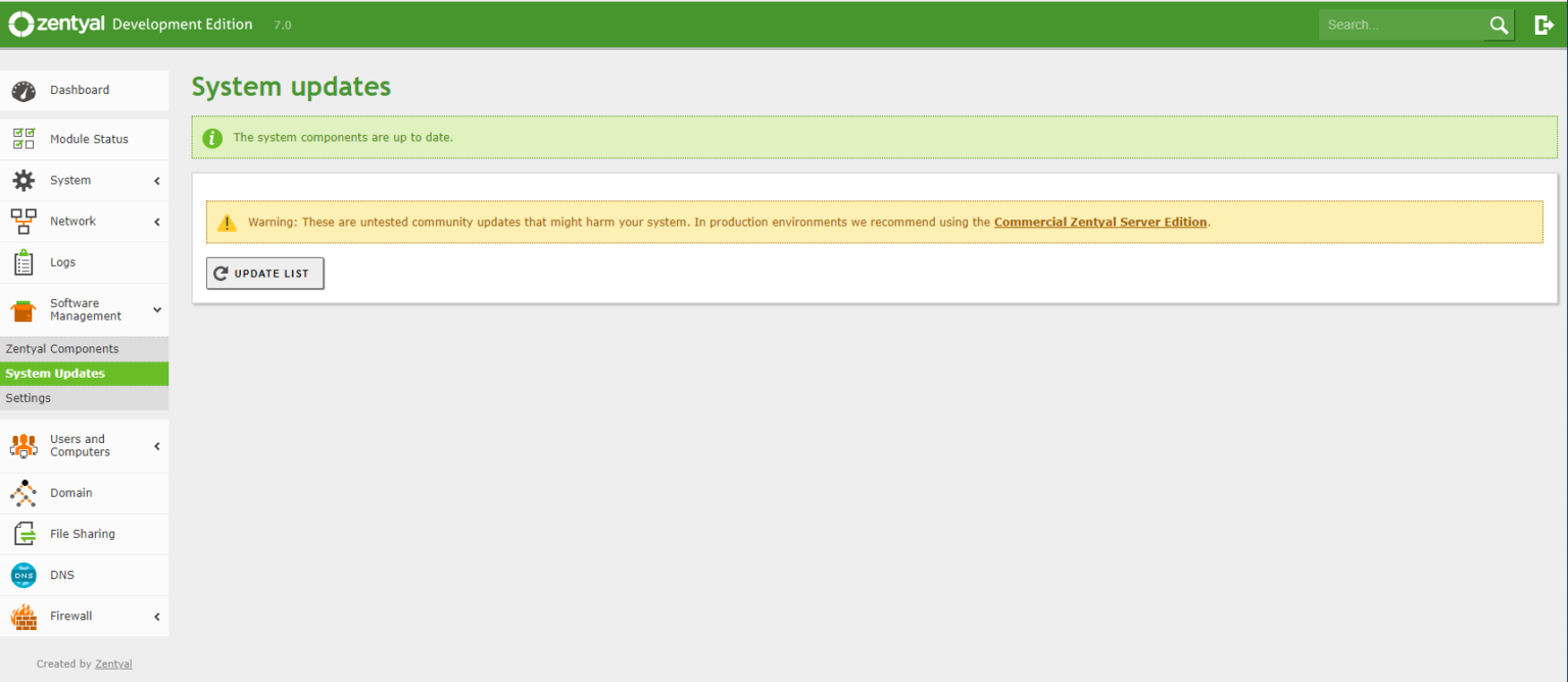 Zentyal 7.0: How To Install And Setup Zentyal Sever 7.0 Development ...