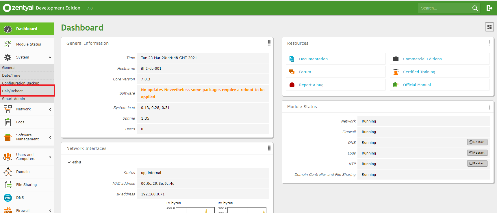 Zentyal 7.0: How To Install And Setup Zentyal Sever 7.0 Development ...