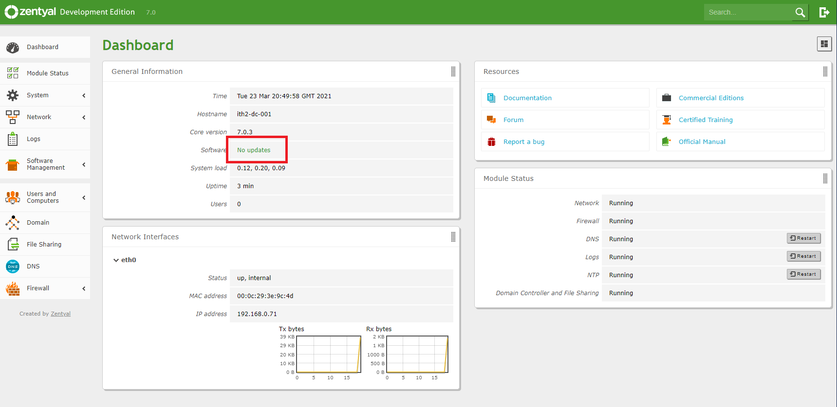Zentyal 7.0: How To Install And Setup Zentyal Sever 7.0 Development ...