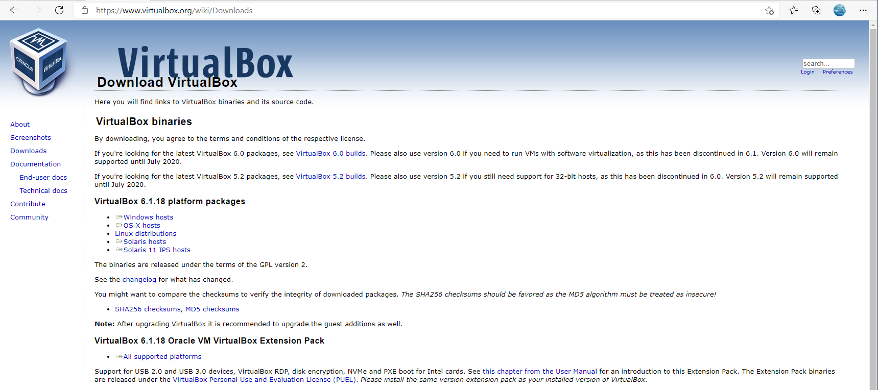 Windows 10: Download And Install VirtualBox. - ITHOWTOO.COM