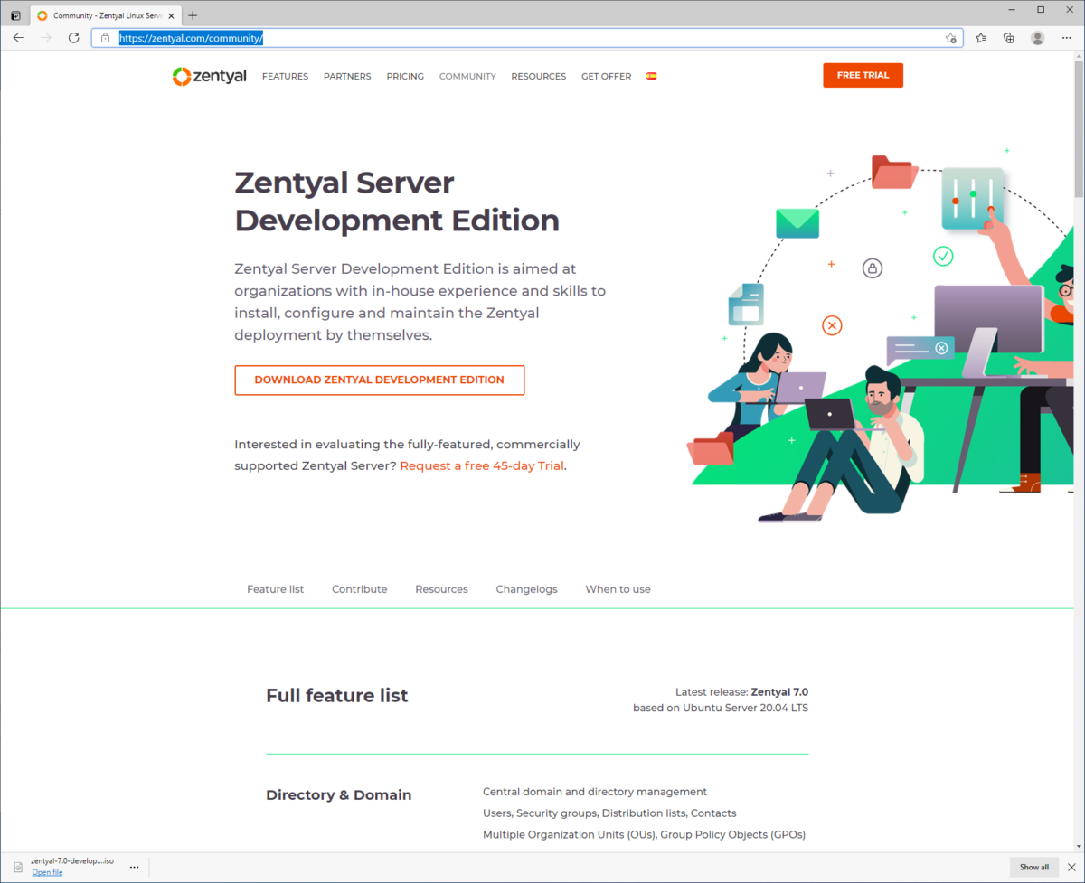 Zentyal Community Edition 7.0: How To Download Zentyal Community ...