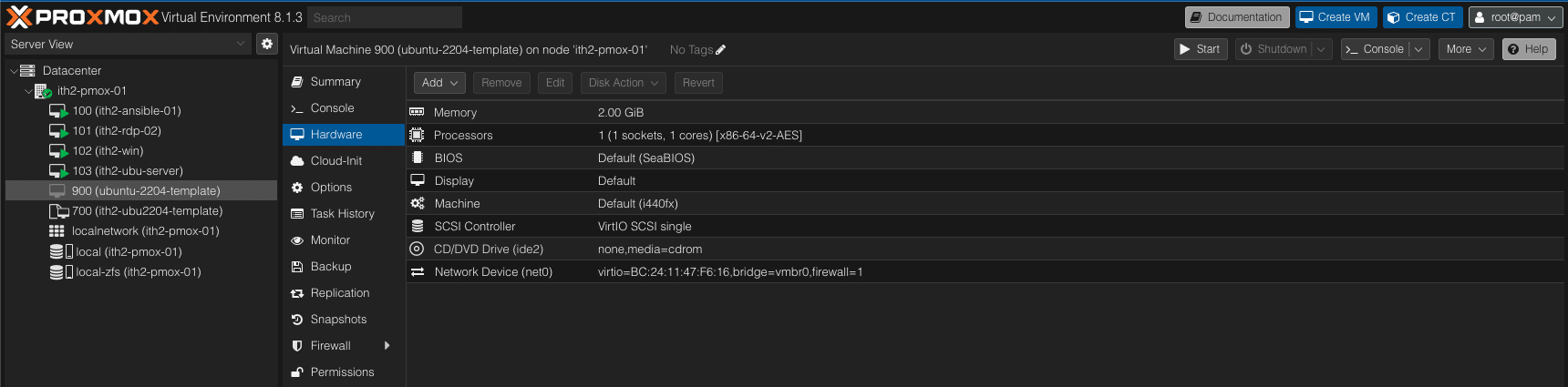 Create Ubuntu 2204 Server Proxmox Vm Template Ithowtoocom