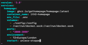Deploy Homepage Using Docker Compose - ITHOWTOO.COM